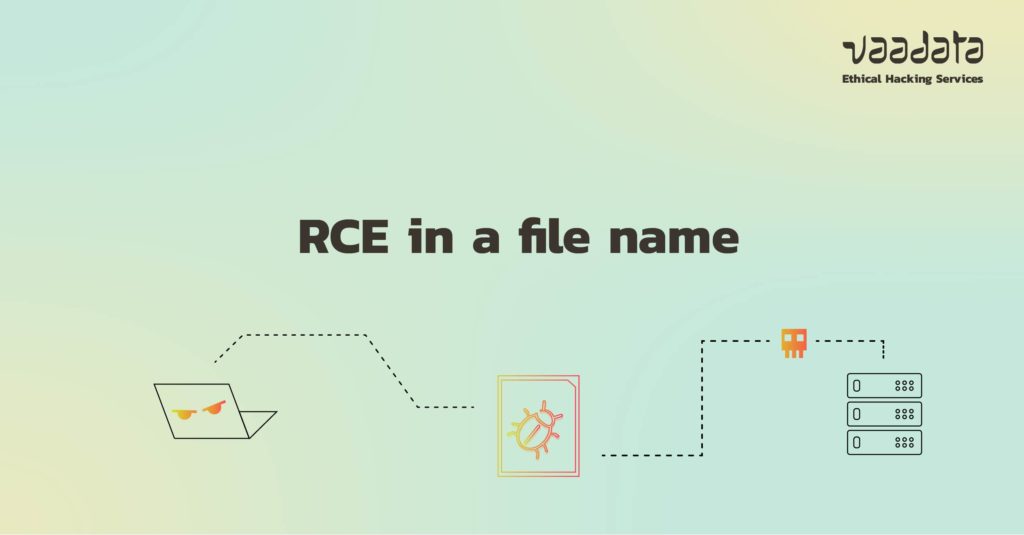 RCE vulnerability in a file name [Walkthrough]