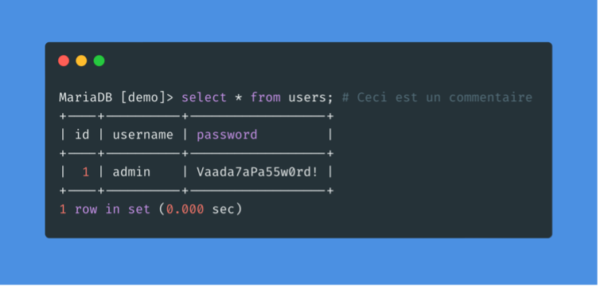 Injection SQL: principes, impacts, bonnes pratiques sécurité