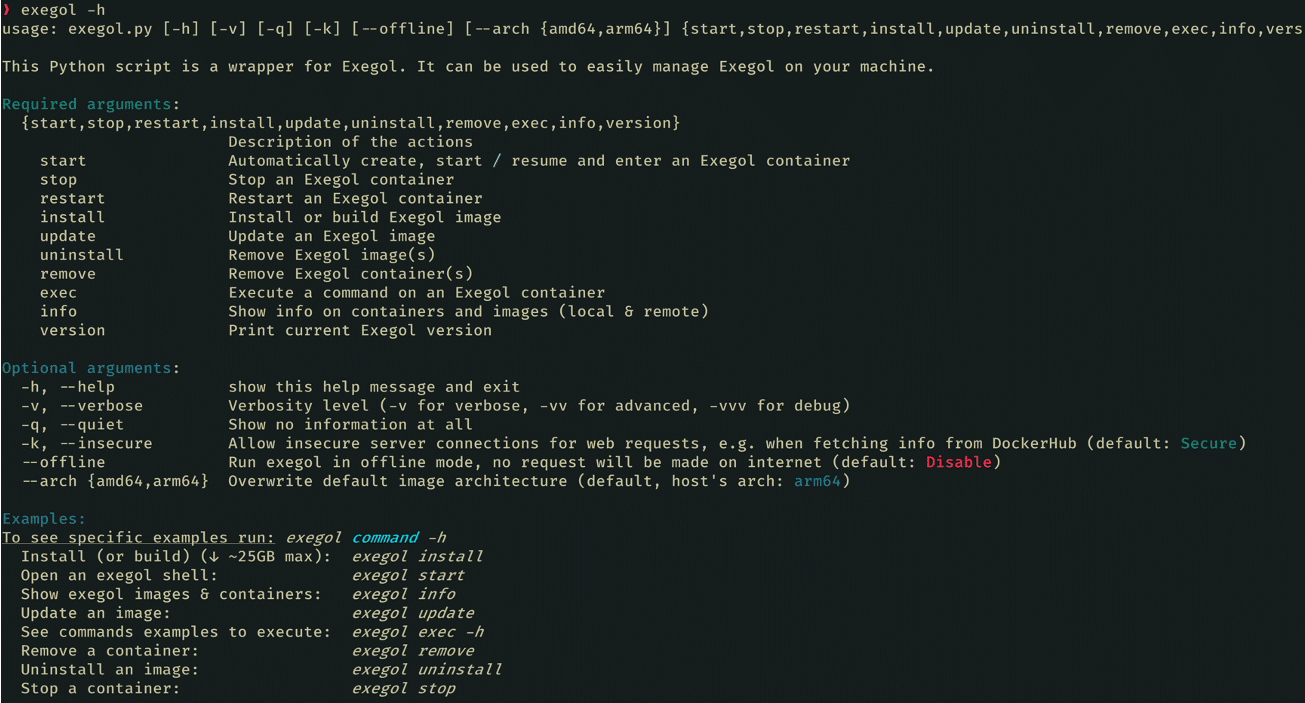 Exegol, an Environment Dedicated to Offensive Security