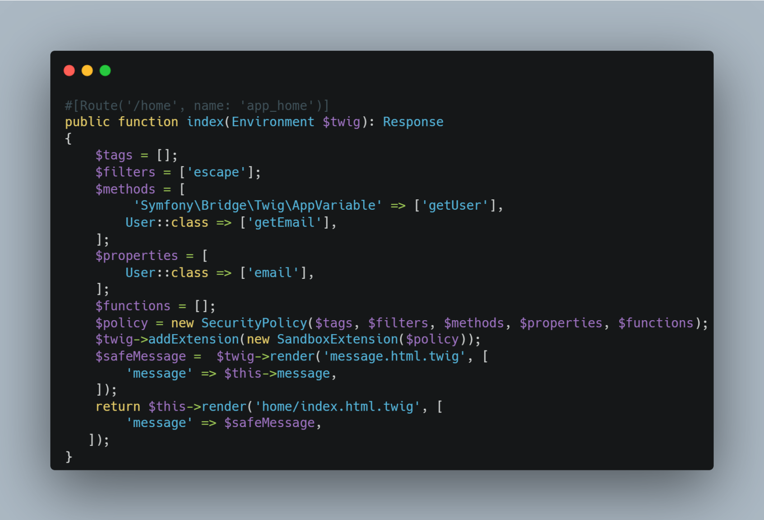 Symfony Security Best Practices, Vulnerabilities and Attacks