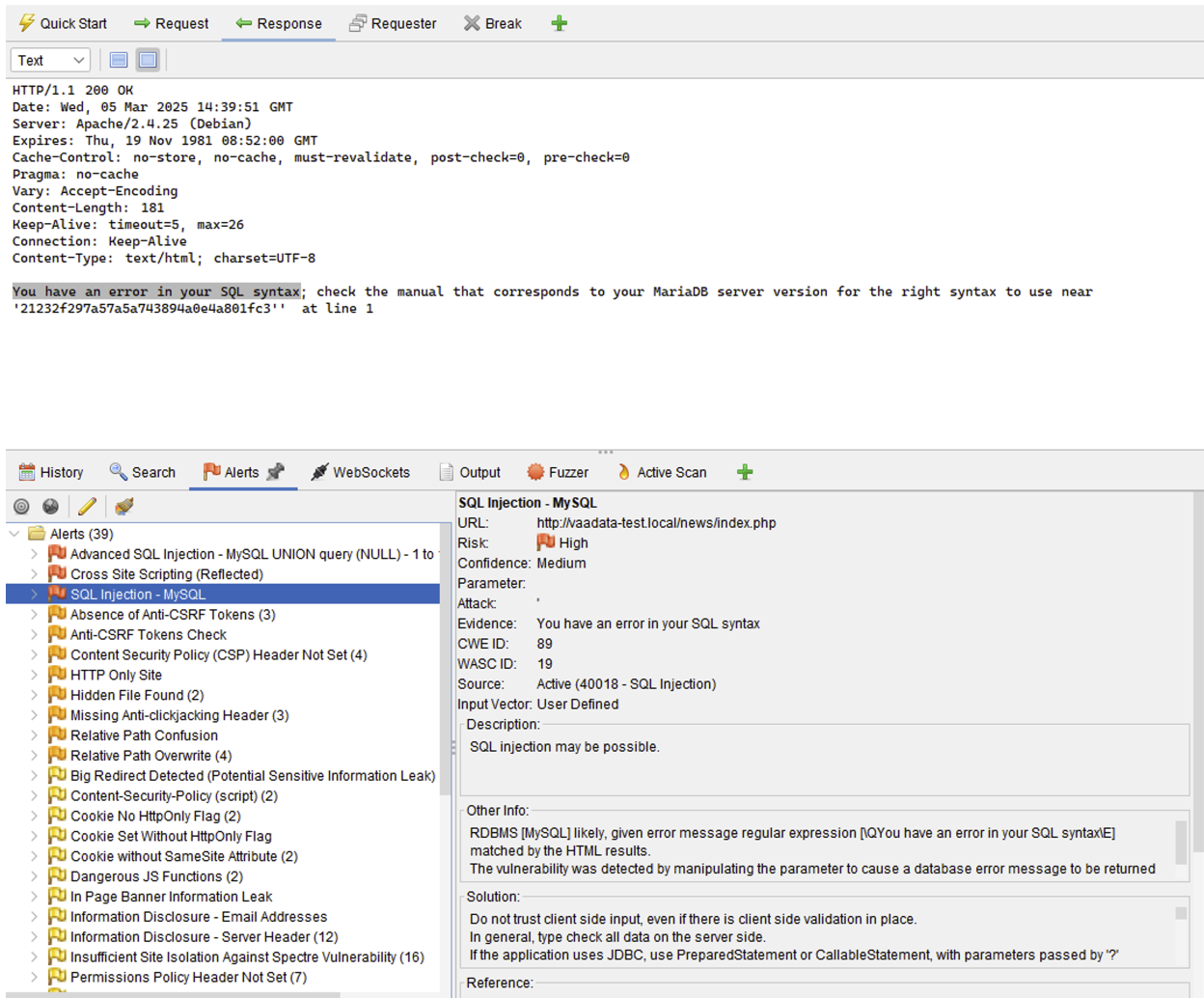 Introduction to ZAP, an Open Source Interception Proxy